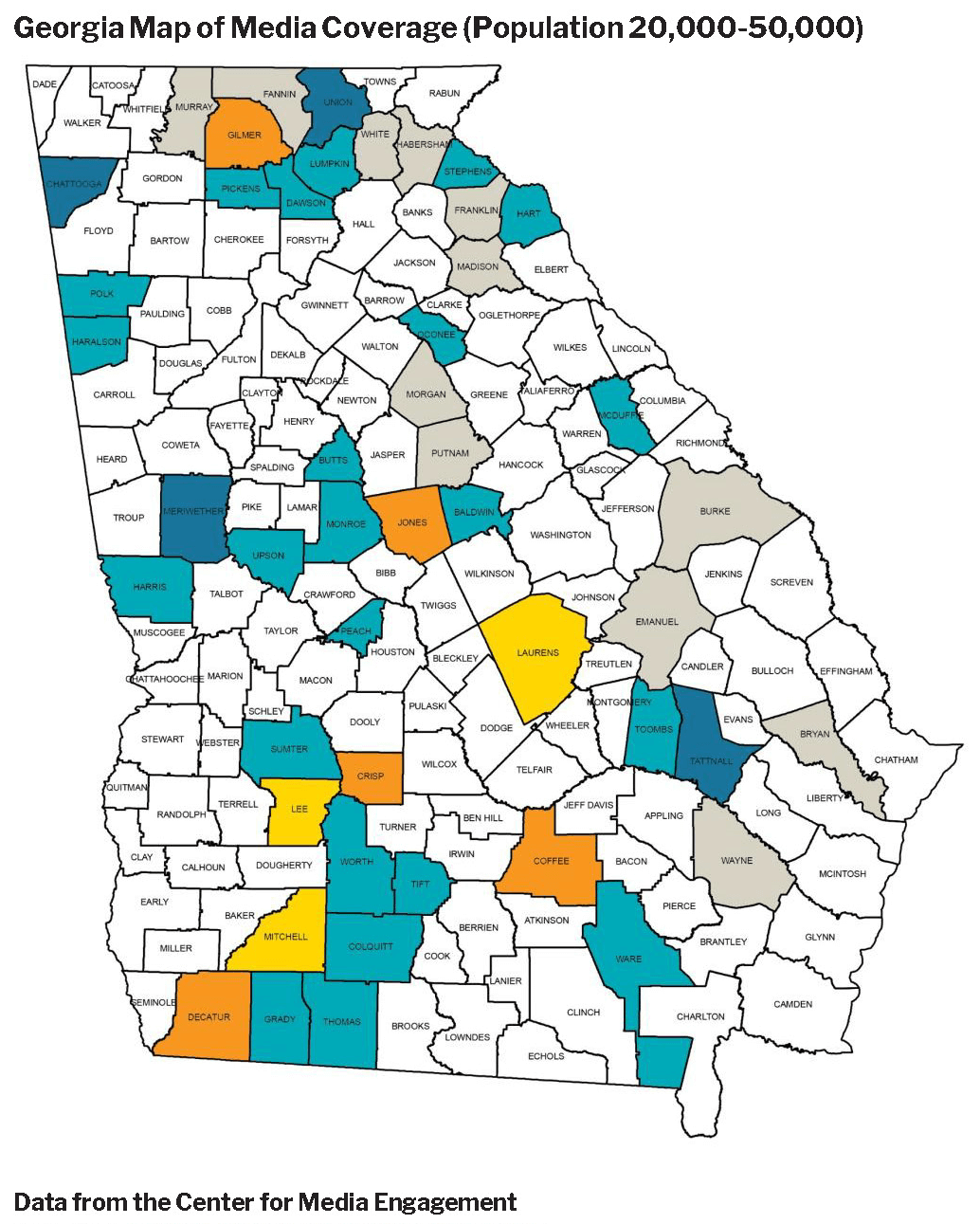 Georgia's Local News Ecosystem - Center for Media Engagement - Center ...