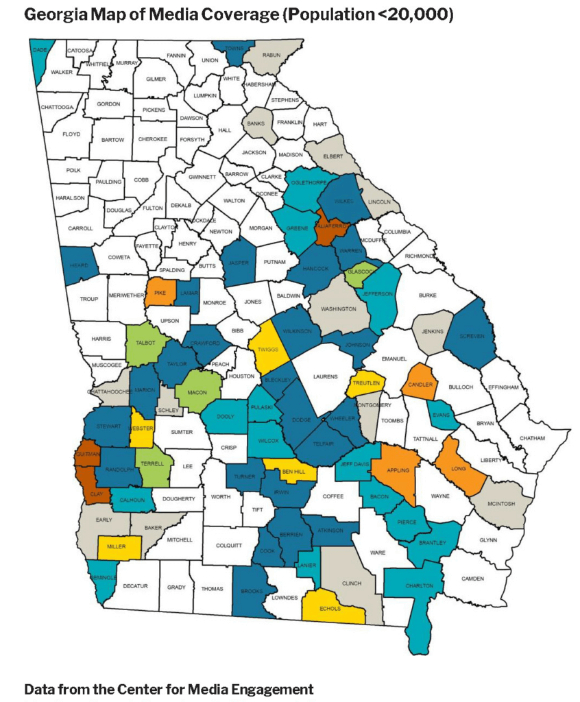 Georgia's Local News Ecosystem - Center for Media Engagement - Center ...